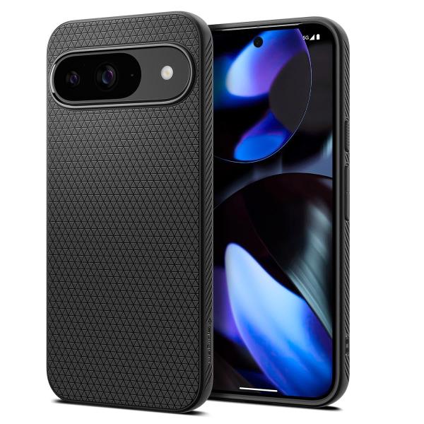 Spigen Pixel 9 / 9 Pro ケース 米軍MIL規格取得 カメラ保護 傷防止 衝撃吸収 リキッド・エアー  (マット・ブラック)【Google専用】Googleとの提携により正確で確かな品質の商品を提供しています。誤差のない...