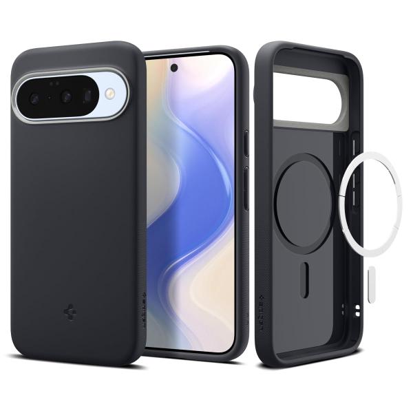 【商品名】Spigen Pixel 10 / 10 Pro ケース MagSafe対応 耐久性 ツートンカラー ナノポップ・マグフィット  (ブラック・セサミ)【Google Pixel専用】誤差のない精密設計でデバイスにフィットしつつ、ケ...