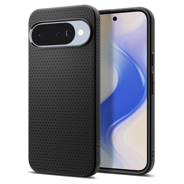 【商品名】Spigen Pixel 10 / 10 Pro ケース 薄型 軽量 耐衝撃 TPU ソフト 米軍MIL規格 リキッド・エア (マット・ブラック)【Google Pixel専用】誤差のない精密設計でデバイスにフィットしつつ、ケース...