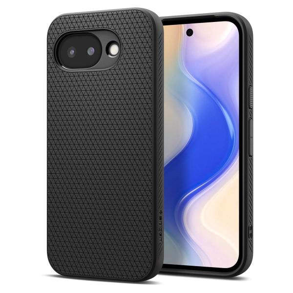 【商品名】Spigen ＜Made for Google 公式認定＞ Pixel 10a ケース 米軍MIL規格 ストラップホール 耐衝撃 リキッド・エア (マット・ブラック) ACS11285【Made for Google 公式認定】G...