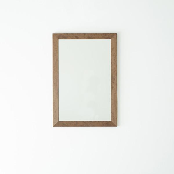 【商品名】 幅広枠ウォールミラー(55×80)(アンティークブラウン/茶) 天然木 姿見鏡 ワイド 高級感 木製 飛散防止加工 壁掛け 北欧風 ヴィンテージ 韓国インテリア 玄関 トイレ 洗面 日本製 完成品 NK-33 【ジャンル・特徴】...