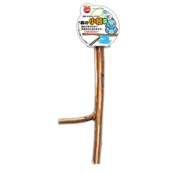 【商品名】 （まとめ） 森の小枝S （ペット用品・鳥） 【×3セット】 【ジャンル・特徴】 小型の鳥かごにも使いやすい、短いサイズの止まり木