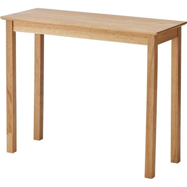 【商品名】 パソコンデスク 約幅90cm ナチュラル 天然木 ラバーウッド リビング 書斎 在宅ワーク インテリア家具 組立式 【ジャンル・特徴】 パソコンデスク 学習机 ゲーミングデスク ワークデスク PCデスク 勉強机 インテリア家具 ...