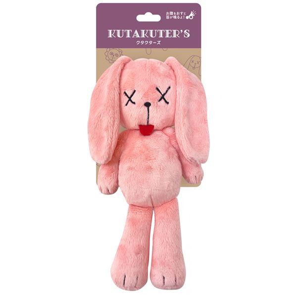 【商品名】 （まとめ）クタクターズ うさぎ KT-01 犬用玩具【×3セット】 【ジャンル・特徴】 くたくた手足のかわいいぬいぐるみです