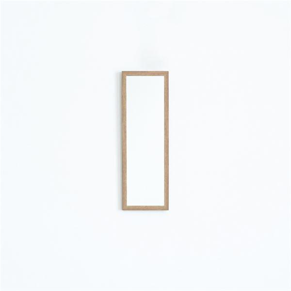 【商品名】 【2個セット】ウォールミラーdeco60(ナチュラル) 木目 北欧風 鏡 姿見 高級感 木製 ドレッサー 玄関 トイレ 洗面 壁掛け モダン 韓国インテリア 業務用 NK-221 【ジャンル・特徴】 ウォールミラーdeco 木枠...