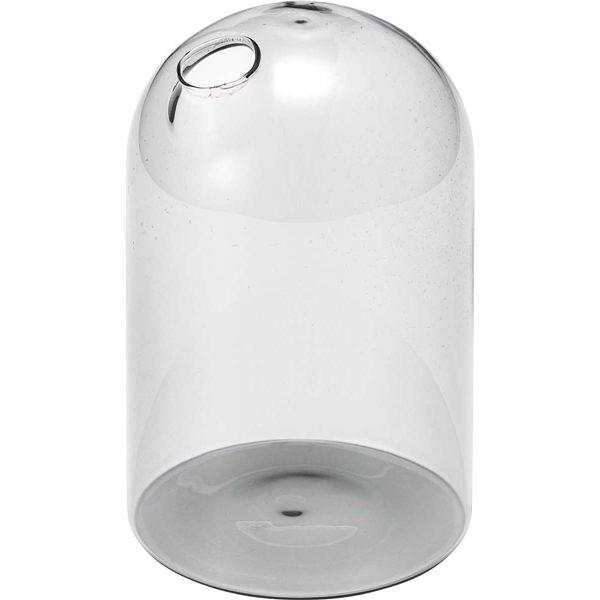 【商品名】 ガラスベース グレー （約W8×D8×H12.5cm） 完成品  [ GRS-21GY ]