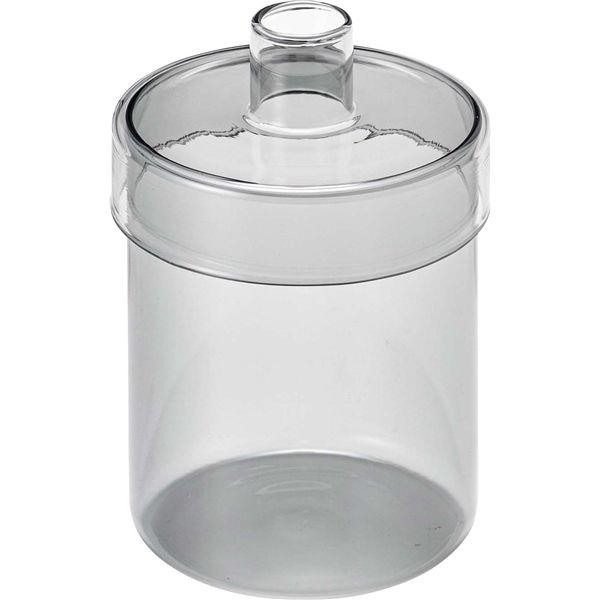 【商品名】 ガラスベース グレー （約W9.5×D9.5×H14cm） 完成品  [ GRS-22GY ]