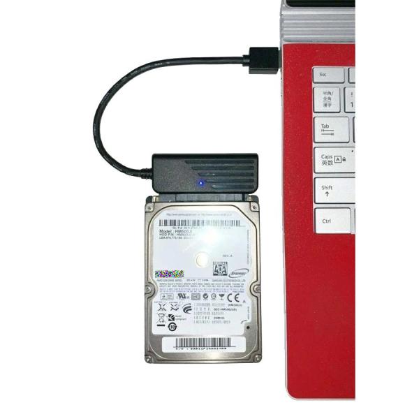 SATA 2.5インチHDD、SSDなど動作時消費電力5V 900mA以下の機器をUSB3.0で接続する変換ケーブルバスパワーで動作可能なため外部電源不要アクセスランプ搭載重量：約35g長さ：約16cm梱包サイズ：約17ｘ12ｘ2cm製品保...