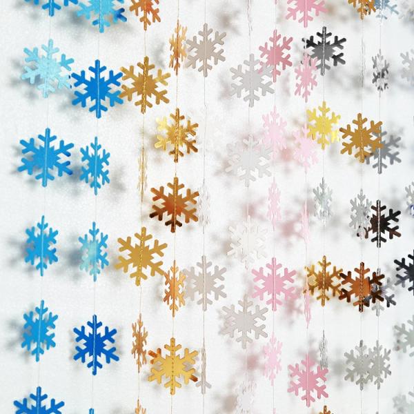 サイズ：（おおよそ）全長さ：約3メートル雪の結晶：径さ約5cm製品保証：商品のお届けから7日間以内関連キーワード：スノー クリスタル 雪 結晶 ジュエル 宝石 オーナメント ガーランド 壁紙 部屋飾り パーティ グッズ おしゃれ オーナメン...