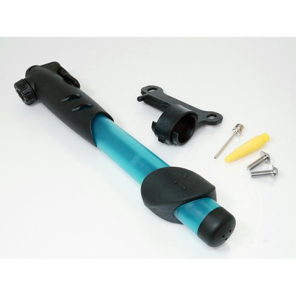 通常のポンプよりも速く空気が入る携帯ポンプ。押したときはもちろん、引いた時も空気が入る2Way仕様。握りやすいハンドルグリップで入れやすい。ポンプヘッドを入替えることで、英式・米式・仏式バルブに対応可能。●最大空気圧:100Psi●対応バル...