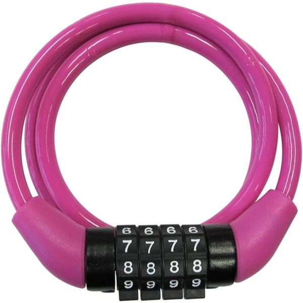 コンパクトで軽量な4桁ダイヤル式ワイヤーロック。●収納しやすく携帯にも便利●好きな開錠番号を設定可能●ダイヤル式だからキー紛失の心配不要※デザイン・仕様などは予告なく変更・改良することがありますので、予めご了承ください。