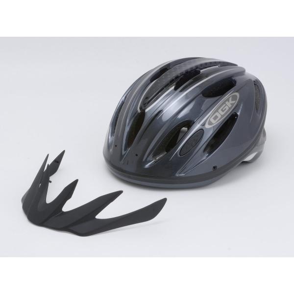 ジャンルを選ばないバイザー付きモデル。●着脱可能なフロントバイザー●左右後の3箇所に反射テープ付き●アジャスターバンド採用●安全製品協会認定 SGマーク付き