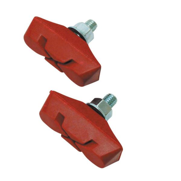 制動力が抜群のDXタイプ交換用ブレーキゴムです。●自転車安全基準適合品※パッケージ無し商品です。※デザイン・仕様などは予告なく変更・改良することがありますので、予めご了承ください。