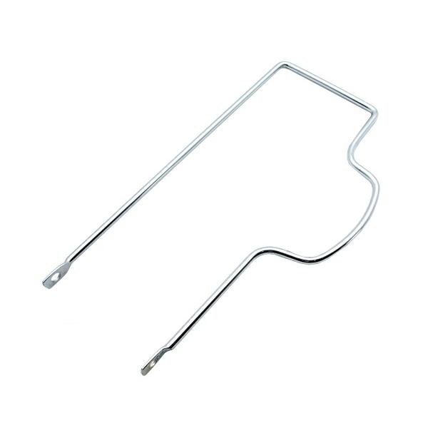 前カゴ取付用ステー(カゴ足)。フロントフォーク取付けライトに対応。※デザイン・仕様などは予告なく変更・改良することがありますので、予めご了承ください。