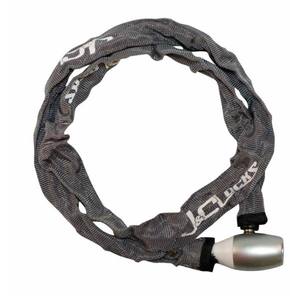 車体を傷つけにくいスリーブカバー付いた、携帯に便利なキー式チェーンロック。●たすき掛けもできる長さ約120cm●収納に便利な面ファスナー付き●キー3本付き※デザイン・仕様などは予告なく変更・改良することがありますので、予めご了承ください。