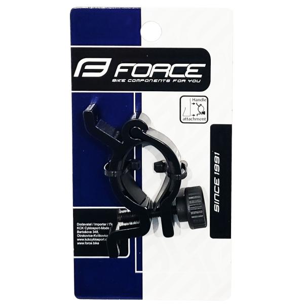 FORCE ボトルゲージハンドル取付ブラケット市販のボトルをハンドルに備え付けるためのブラケットボトルケージを取り付ける穴が無い自転車でも取り付け可能もう１個自転車ボトルを増やしたい方にもオススメ！