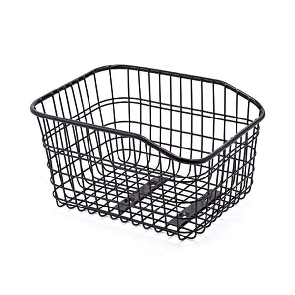 太いパイプを採用した丈夫なバスケットスチール製 サイズ幅 約360mm×奥行 約460mm×高さ 約250mm ※モニター画面と実際の商品とで見え方が異なる場合もございます。あらかじめご了承ください。【VIVI】