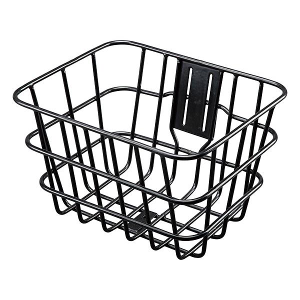 パナソニックSW専用フロントバスケット（大型）材質：スチール製サイズ：幅 約400mm×奥行き 約330mm×高さ 約260mm※標準装備フロントキャリヤを取り外しての組付けになります。【パナソニック】【SW】【フロントバスケット】