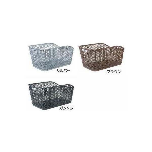 ※お色を下記からお選び下さい・樹脂製・サイズ／幅330ｘ高250ｘ奥行470mm・内容量/約２７L・製品重量／約1.4kg・カラー　シルバー/ブラウン/ガンメタ●送料無料※自転車と一緒にご購入の場合パーツ送料無料になります。カート内ではパー...