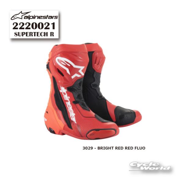 ◆SUPERTECH R 《2220021》◆・世界中のTOPライダーに愛用されるプレミアムレーシングブーツ。・耐久性の高いマイクロファイバーを主素材とし、内側にはフルレングスのスエードマイクロファイバーパネルによる安心感のあるグリップを提...