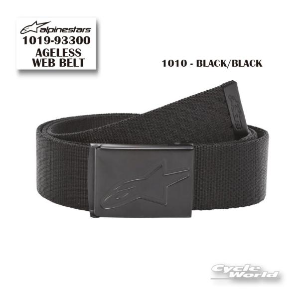 ◆1019-93300 AGELESS WEB BELT《1010-BLACK/BLACK》◆★サイズ詳細につきましてはお客様にて事前にお調べいただいた上で　ご注文いただきますようお願い申し上げます。