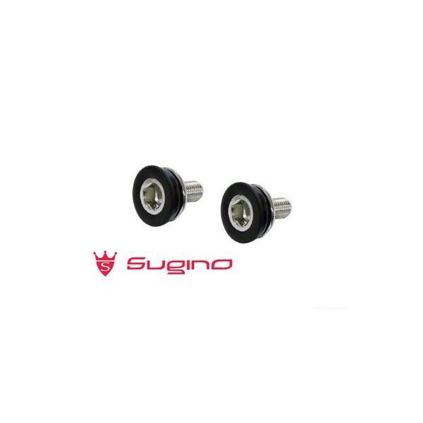 SUGINO（スギノ）■  スギノRDクランクなどに適合するクランクフィキシングボルト。■  ヘックス8mm■  スチール製■  ネジサイズ：M8x1.0■  2個1セットでの販売です。
