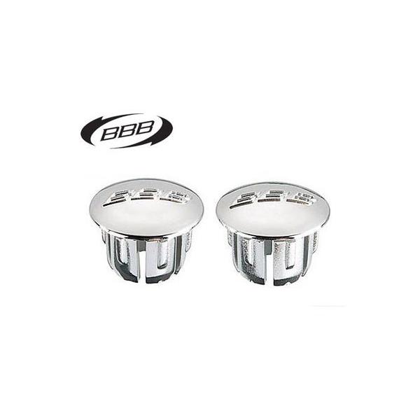 ハンドルバーテープを確実に止めるエンドキャップ。2個1組。