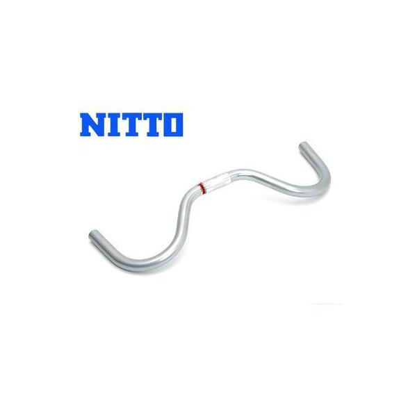ニットー(NITTO）■ 多彩なポジションが可能なマスターシュ形状のセミドロップバー。■ 材質：アルミ合金■ ハンドル幅(C-C)：515mm■ クランプ径：25.4 26.0mm■ バー径：23.8mm■ ドロップ：50mm■ リーチ:9...