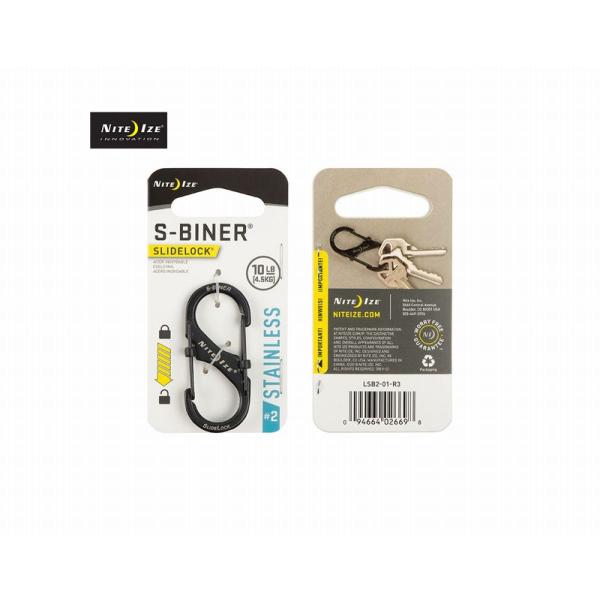 ※はじめにお読みください。　ご注文のタイミングによっては、欠品・完売・入荷待の場合がございます。■エスビナーシリーズの開閉ロック可能なカラビナ。■スライドロックはゲート部に付いているチップをスライドさせるだけで簡単にロック。■鍵などの紛失を...