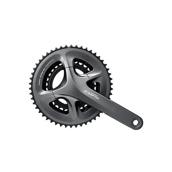 シマノ(SHIMANO)※はじめにお読みください。　ご注文のタイミングによっては、欠品・完売・入荷待の場合がございます。　予めご了承下さい。■ロードコンポ・エントリーグレード「CLARIS」のクランクセット。■上位機種を継承した4アームデザ...