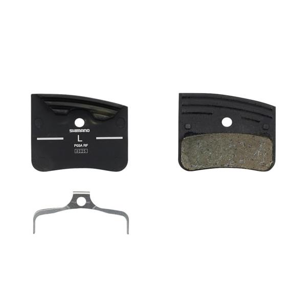 ※はじめにお読みください。　ご注文のタイミングによっては、欠品・完売・入荷待の場合がございます。SHIMANO自転車ブレーキパッドの通販。4ピストンDISCブレーキキャリパー用レジンパッド、ラジエターフィン付き。