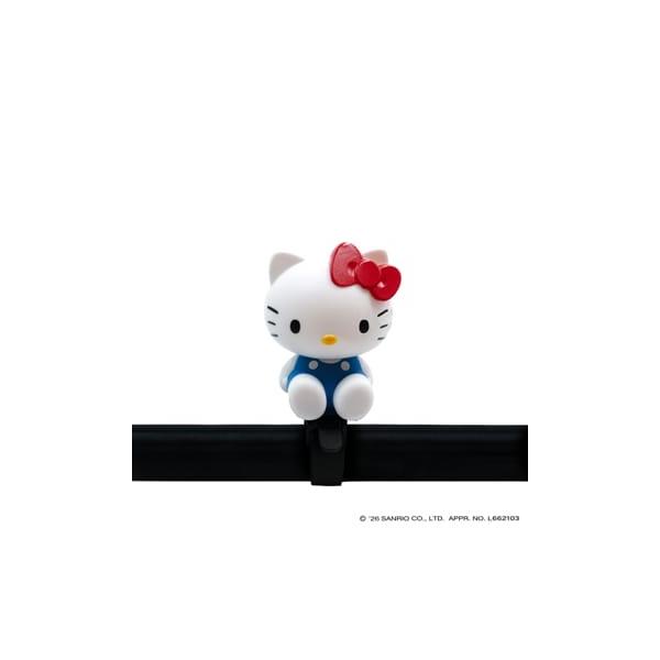 ※はじめにお読みください。　ご注文のタイミングによっては、欠品・完売・入荷待の場合がございます。サンリオキャラのマスコット付きバイクホーンです。マスコットを押すと音がなり、自転車のベルがわりにもなります。アジャスターが付いているので、自転車...