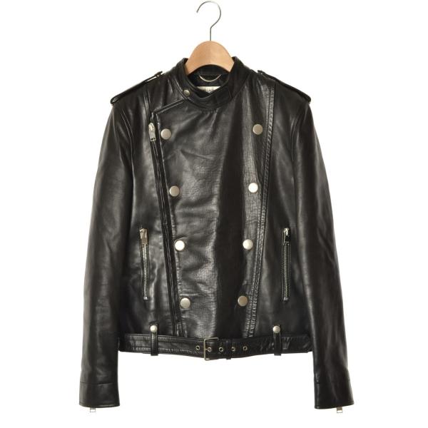 Yves Saint Laurent Paris ナポレオン レザー ダブル ライダース Yves Saint Laurent Paris ナポレオン レザー ダブル ライダース