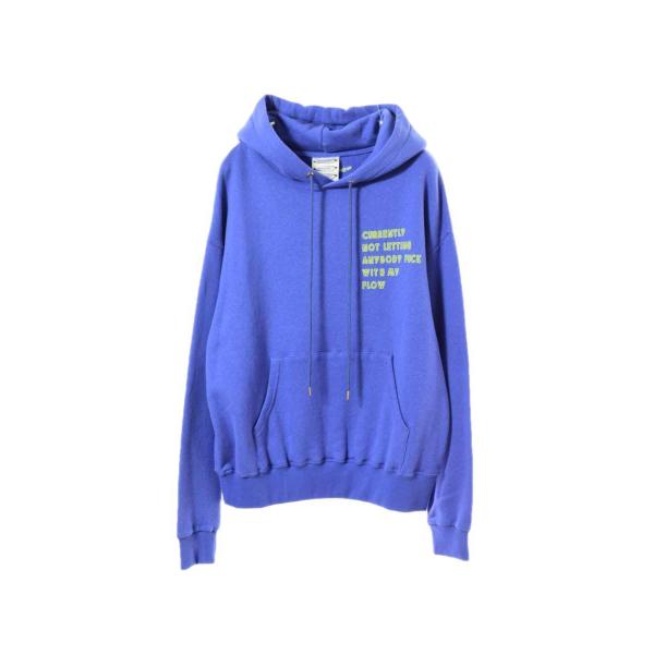 【商品名】：SHADOW MOVEMENT プリント プルオーバーパーカ【管理番号】：KL4CUAL220【カテゴリ】：メンズ【色】：パープル【表記サイズ】：S【サイズ詳細】：肩幅約58cm×身幅約54cm×着丈(襟下より計測)約61cm×...