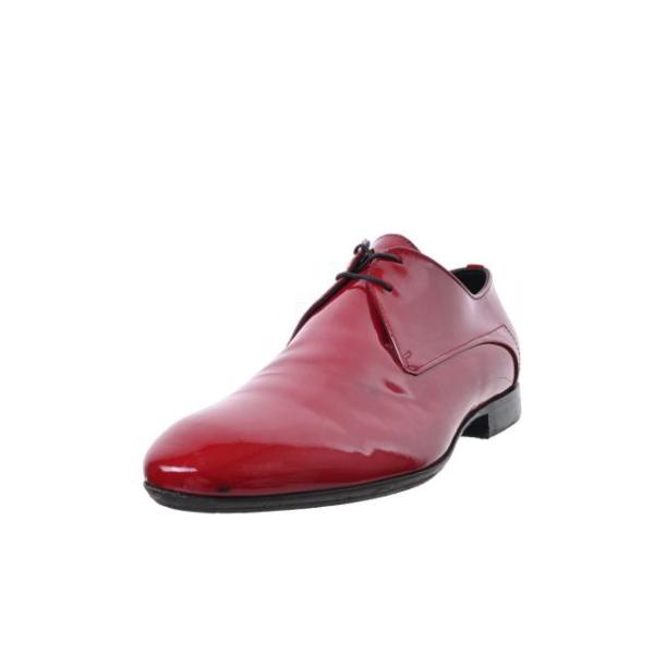 【商品名】：HUGO BOSS エナメル イブニングシューズ【管理番号】：KL4CSH2B76【カテゴリ】：メンズ【色】：レッド【表記サイズ】：41/26cm【サイズ詳細】：アウトソール約28.5cm×ワイズ(横幅)約9cm×ヒール約2cm...