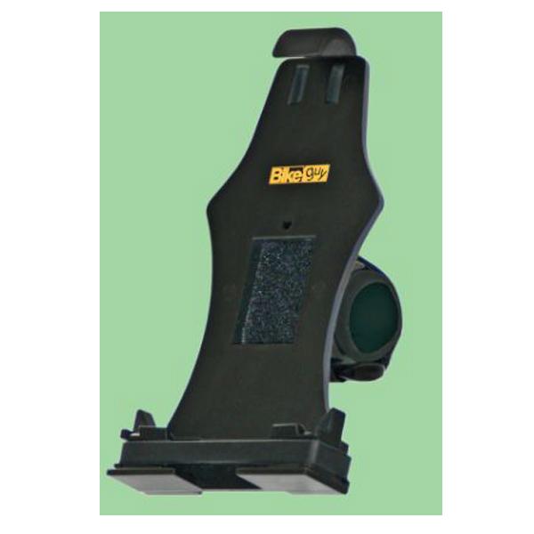 「片手で簡単にできる」スマホ取付・取外し　１〜２秒（特許申請中）<br>適合スマホサイズ:高さ　１３８〜１５９mm,幅　６５〜８２mm、厚さ　６．５〜９mm材質:本体：ポリカーボネート、ゴムバンド：シリコンゴム取付対応径:Φ22...