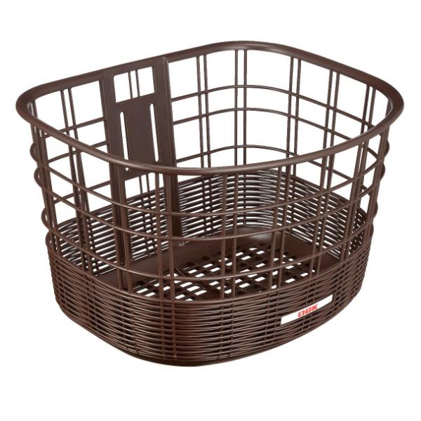 内容量:約２１L適応車種:シティ車（婦人車・軽快車）付属品:取付金具付特徴:快適に荷物を運べるフロントタイプ。カゴ上部サイズ:（幅）４１０ｘ（高さ）２４０ｘ（奥行）３３０mm