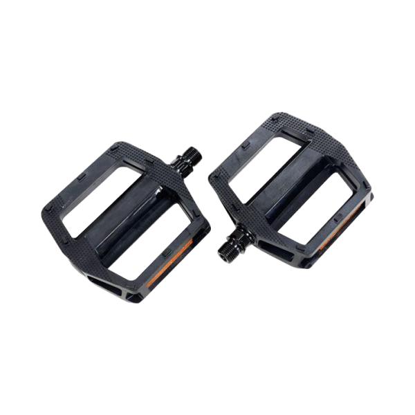 ■商品情報・適度なグリップを生み出す突起と滑り止めがモールドされた踏み面・前後にリフレクターを装備・ペダルレンチだけでなく、6mmアーレンキーで脱着が可能■サイズ・幅：98mm(進行方向)ｘ98mm(軸方向)・厚さ：25mm(突起部含む)・...