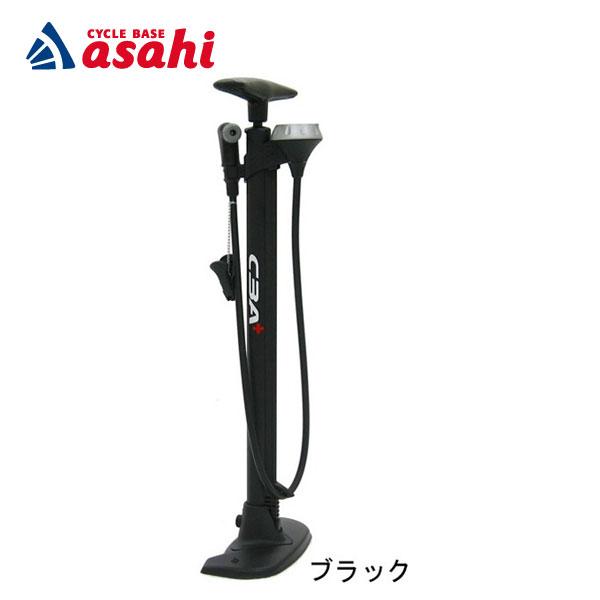 「送料無料」「あさひ」CBAパフォーマンスポンプ 空気圧ゲージ付き 英/米/仏式バルブ対応　