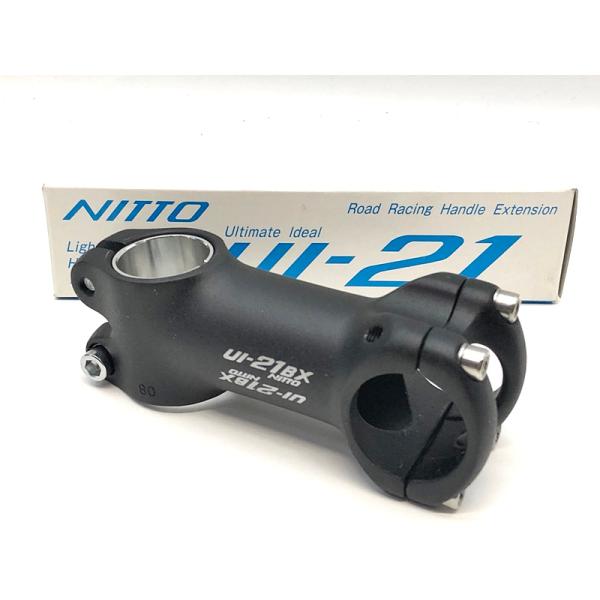 NITTO 未使用品 ニット― UI-21 BX ステム ブラック 80mm 31.8 NITTO 未使用品 ニット― UI-21 BX ステム ブラック 80mm 31.8