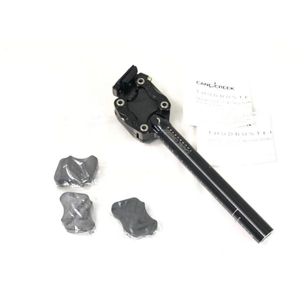 ■商品情報【商品種類】：シートポスト【メーカー】：CABECREEK（ケーンクリーク)【モデル・型番】：THUDBUSTER SEAT POST 27.2mm（サッドバスター)【参考価格】：-【重量】：-【状態レベル】：中古：C（使用感あり...