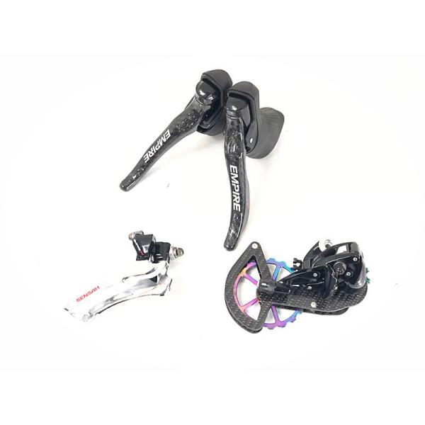 ■商品情報【商品種類】：コンポセット【メーカー】：SENSAH（センサー)【モデル・型番】：リムブレーキ（エンパイア プロ)【参考価格】：-【重量】：-【状態レベル】：中古：B（使用感少な目/小キズ、ヨゴレ少々）【必ずご確認ください】※商品...