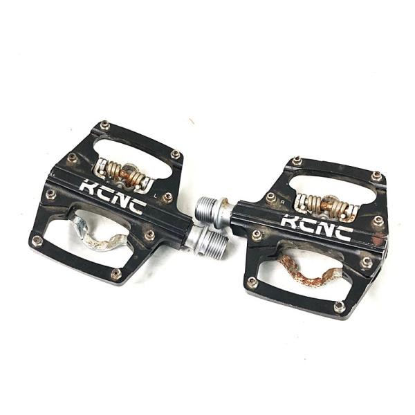 ■商品情報【商品種類】：ペダル【メーカー】：KCNC（ケーシーエヌシー)【モデル・型番】：CLIPLESS PLATFORM PEDAL（クリップレス? プラットフォーム ペダル)【参考価格】：-【重量】：-【状態レベル】：中古：D（強い使...