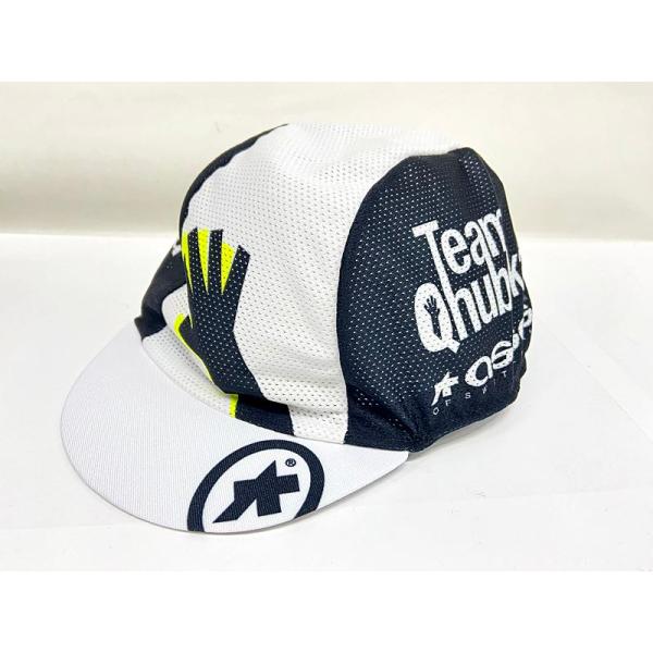 ■商品情報【商品種類】：サイクルキャップ【メーカー】：ASSOS（アソス)【モデル・型番】：SUMMER GT CAP C2 QHUBEKA ASSOS（サマーキャップ クベカ)【参考価格】：-【重量】：-【状態レベル】：中古：B（使用感少...