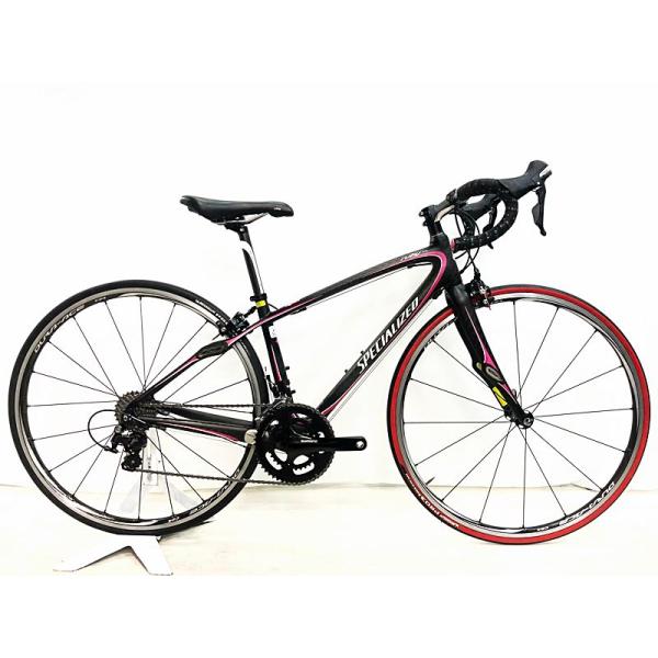 スペシャライズド SPECIALIZED ルビーエリート RUBY ELITE 女性向け 105 5800 2011年 カーボンロードバイク XSサイズ ブラック/ピンク | サイクル ...