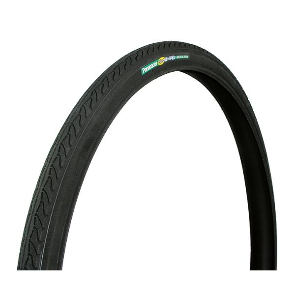 補強材内層でパンクのリスクを軽減耐摩耗ゴムで耐摩耗性強化軽々走行トレッドシティサイクル、ママチャリ、軽快車等の一般的な自転車等に使われているタイヤです。【規格】WO（HEには対応していません）形を整えつつ取付けしてください。