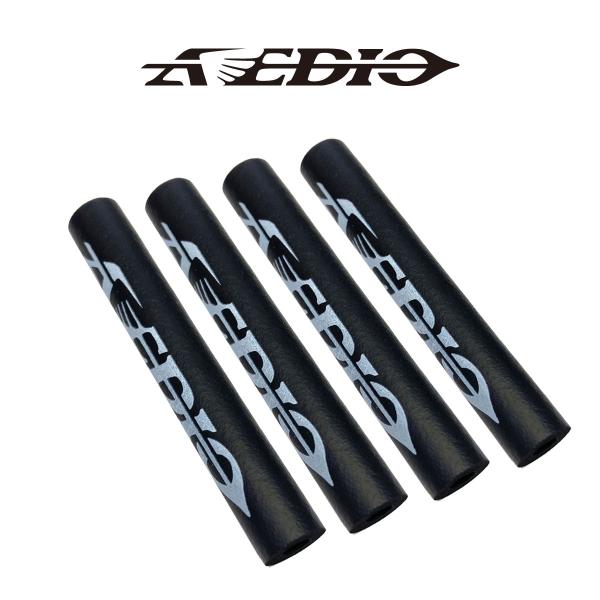 AVEDIOロゴあり4本入フレームとブレーキ、シフトアウターワイヤーの擦りキズを防止するためのグッズ。弾力性のある素材を使用。