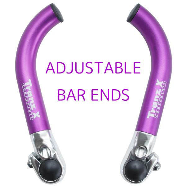 長距離サイクリングの必需品走行時にポジションを変えられるから手首の痛みが軽減されます。バーを回転できるので、好きな位置で固定が可能。