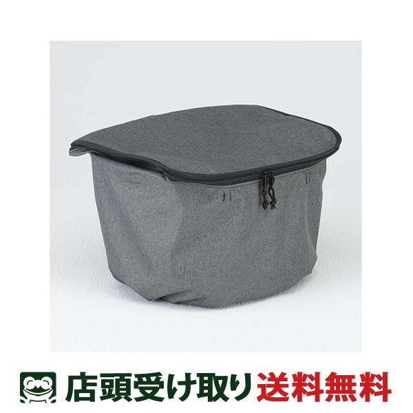 ■型番Q5KYSK051T18■説明PAS標準のフロントバスケットに対応ひったくりや荷物の飛び出しを防ぎます・丈夫なヘザーブラック色の厚手＋安心の耐水性生地採用・ファスナー式の開閉構造で荷物が出し入れしやすい・便利な容量アップ機能付き・後ろ...