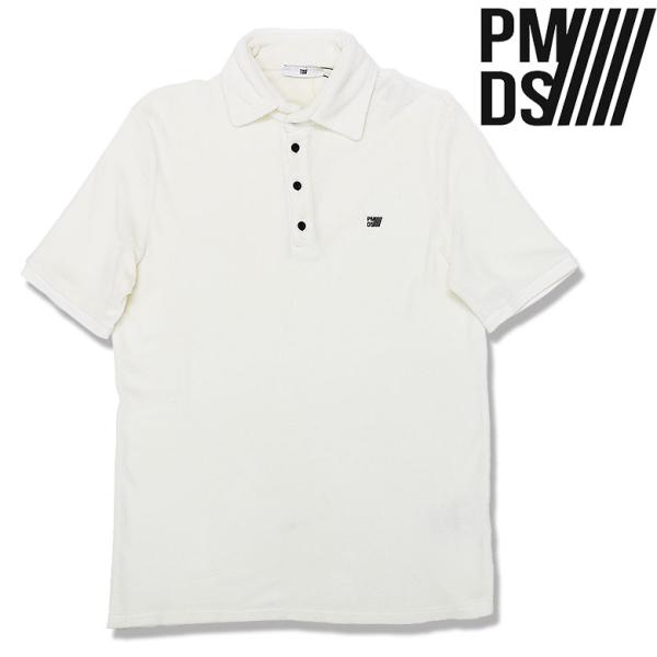 ■ブランドP.M.D.S.■アイテム名ポロシャツ■スタイル510591364172■カラーCol：0000■素材綿90% ナイロン10%■サイズ【単位】:cmM / 着丈:74 肩幅:43 身幅:50 袖丈:27 L / 着丈:75 肩幅:...